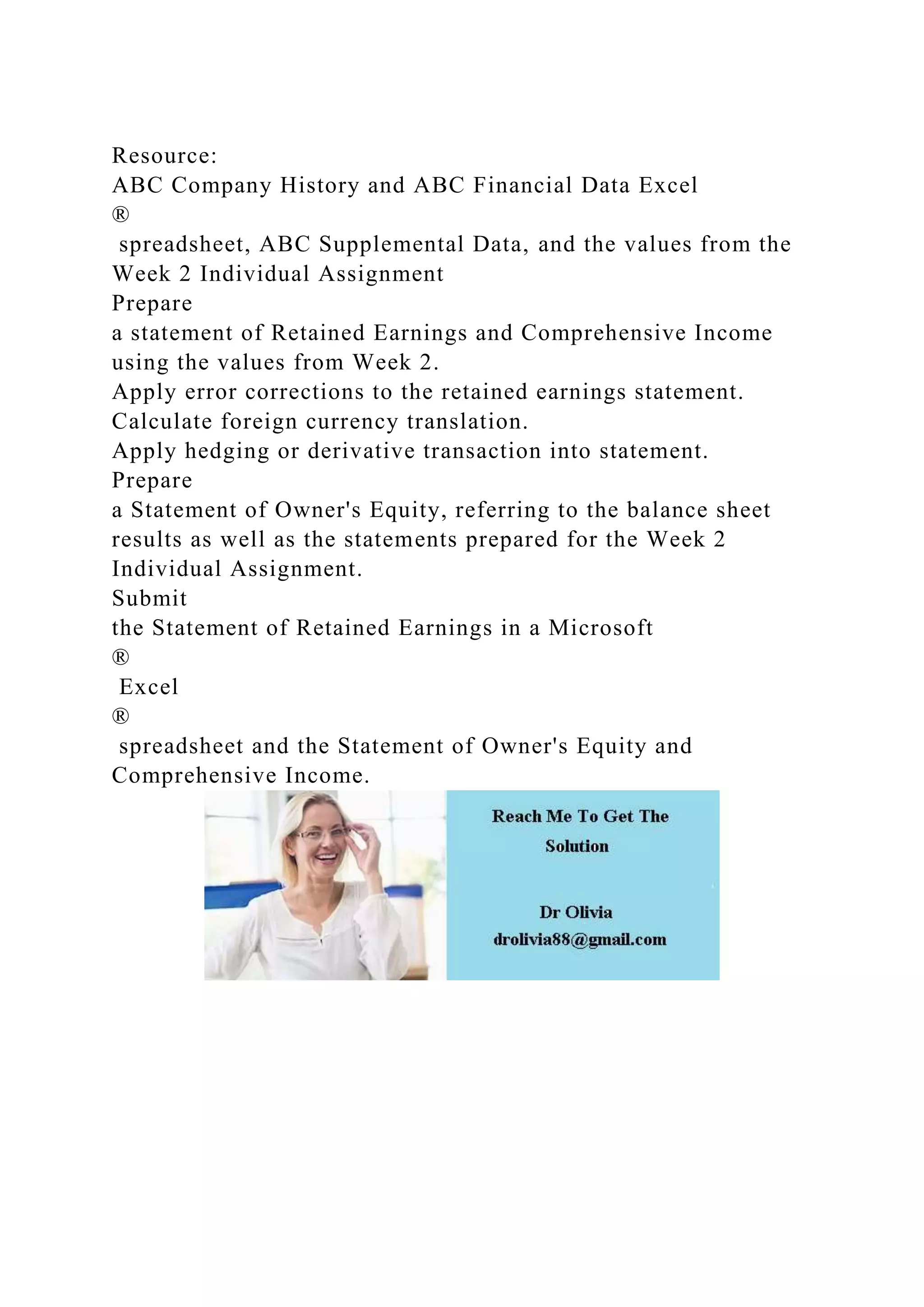 Resource ABC Company History and ABC Financial Data Excel® sp.docx