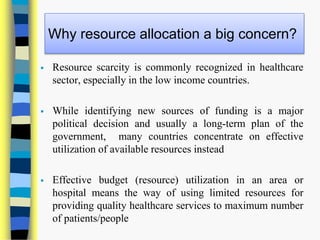 Resource allocation | PPTX