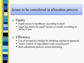 Resource allocation | PPTX