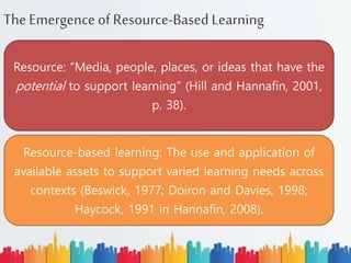 Resource based learning riska gin-ruberts | PPTX