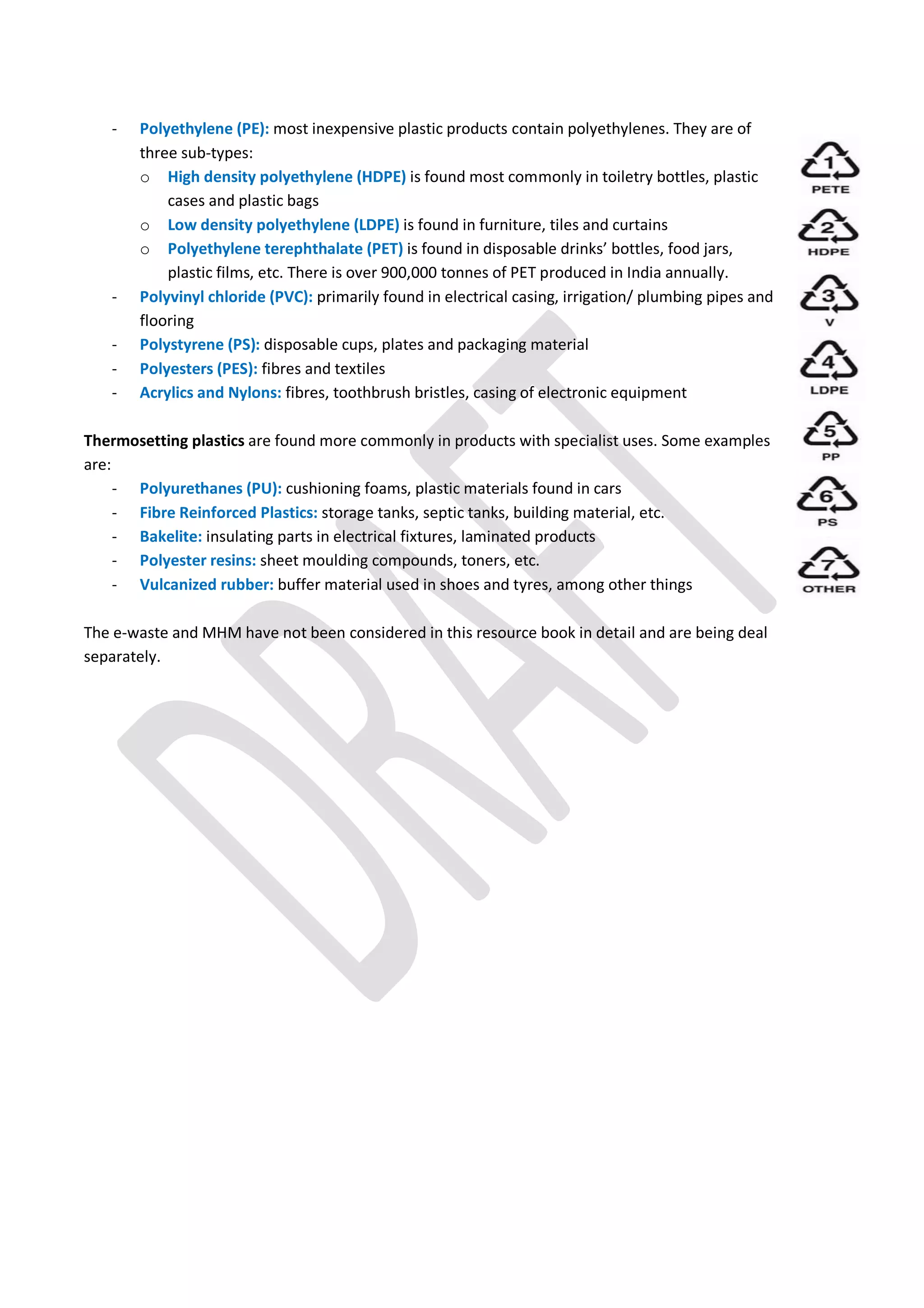 Resource book plastic waste management (1) | PDF