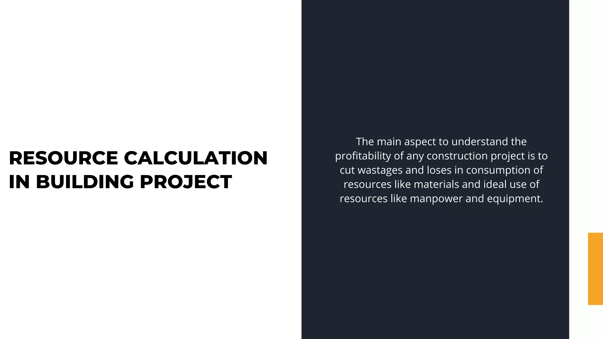 Resource calculation in building project - PPT.pdf