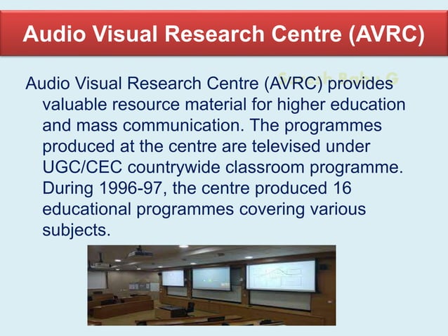 Resource Centers for Educational Technology - CIET,SIET, AVRC, EMRC, SITE, CEC, EDUSAT, IT ...