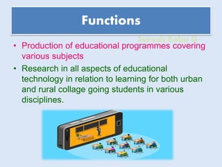 Resource Centers for Educational Technology - CIET,SIET, AVRC, EMRC ...