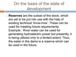 Resource: Concept and Classification | PPTX