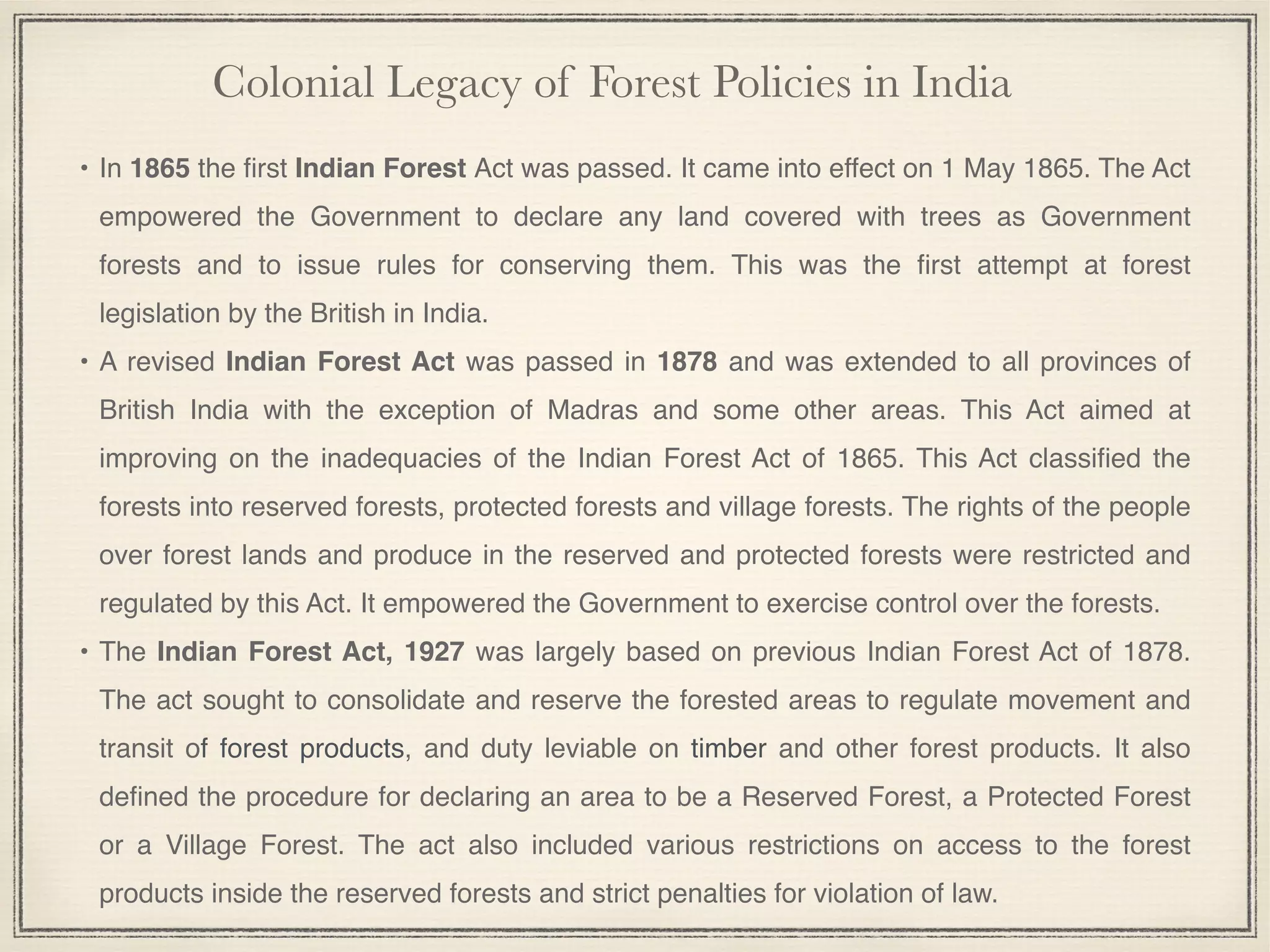 Resource conflicts: Forest Rights and Minerals | PDF