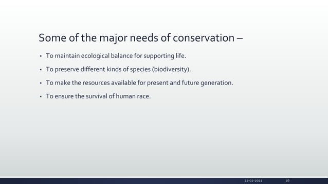 Resource depletion and conservation | PPSX