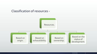 Resource depletion and conservation | PPT
