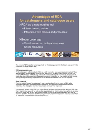 Resource description and access | PDF | Databases | Computer Software and Applications