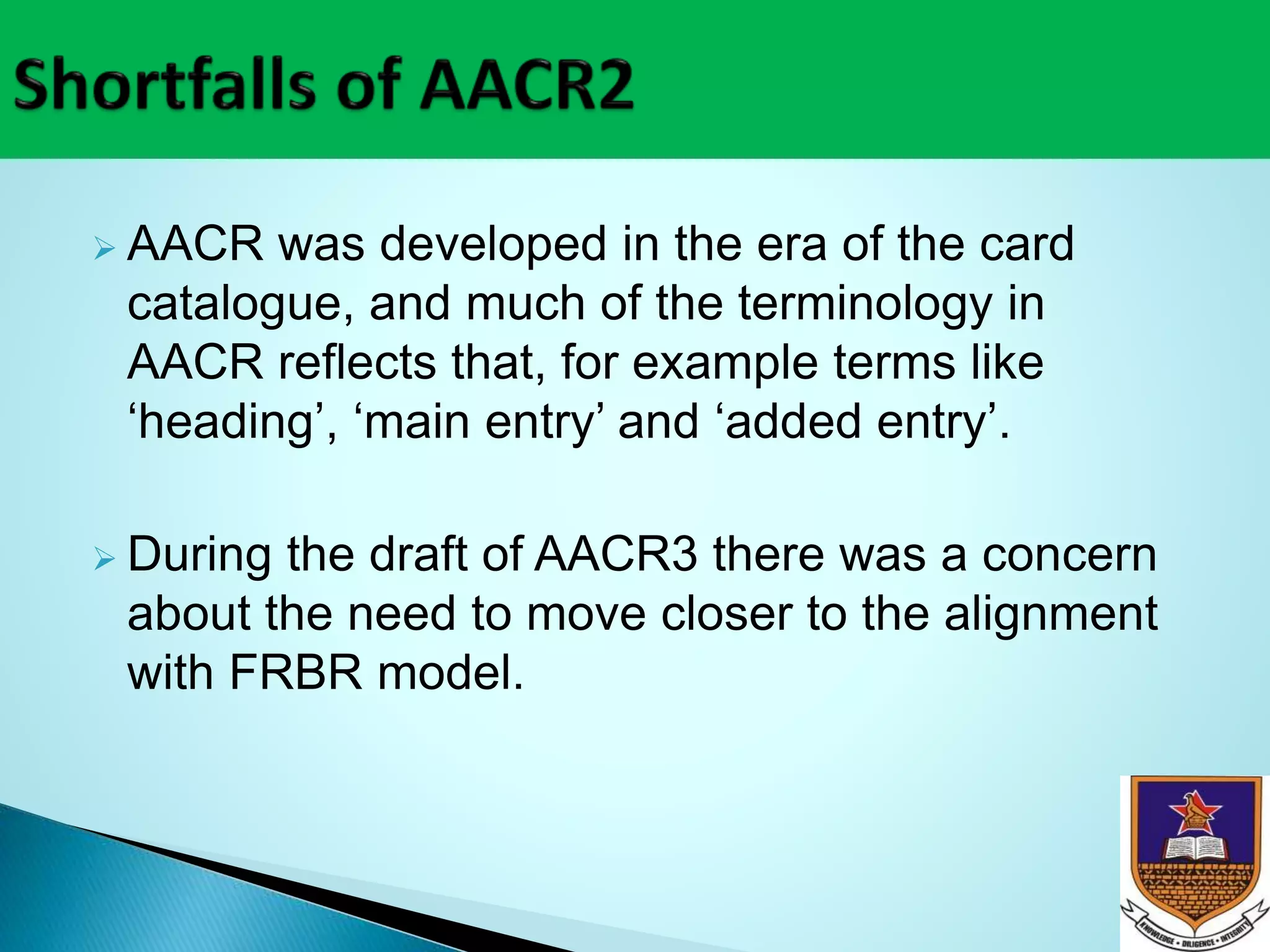 Resource Description and Access at University of Zimbabwe | PPT | Free ...