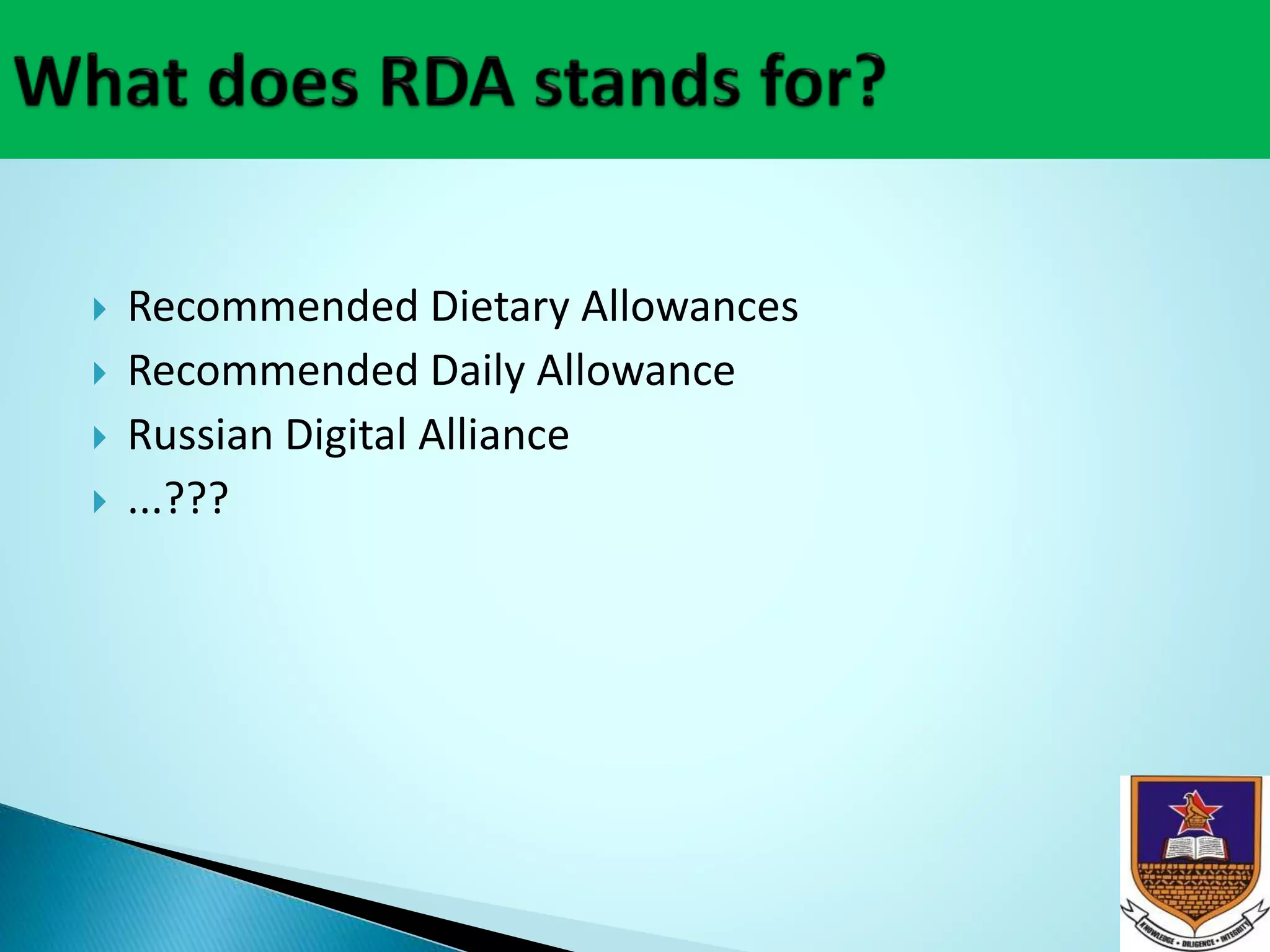 Resource Description and Access at University of Zimbabwe | PPT