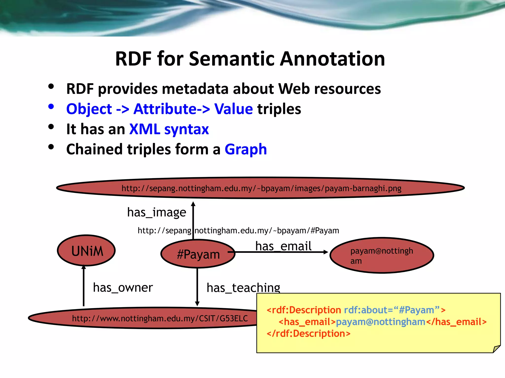 Resource description framework | PDF | Databases | Computer Software and Applications