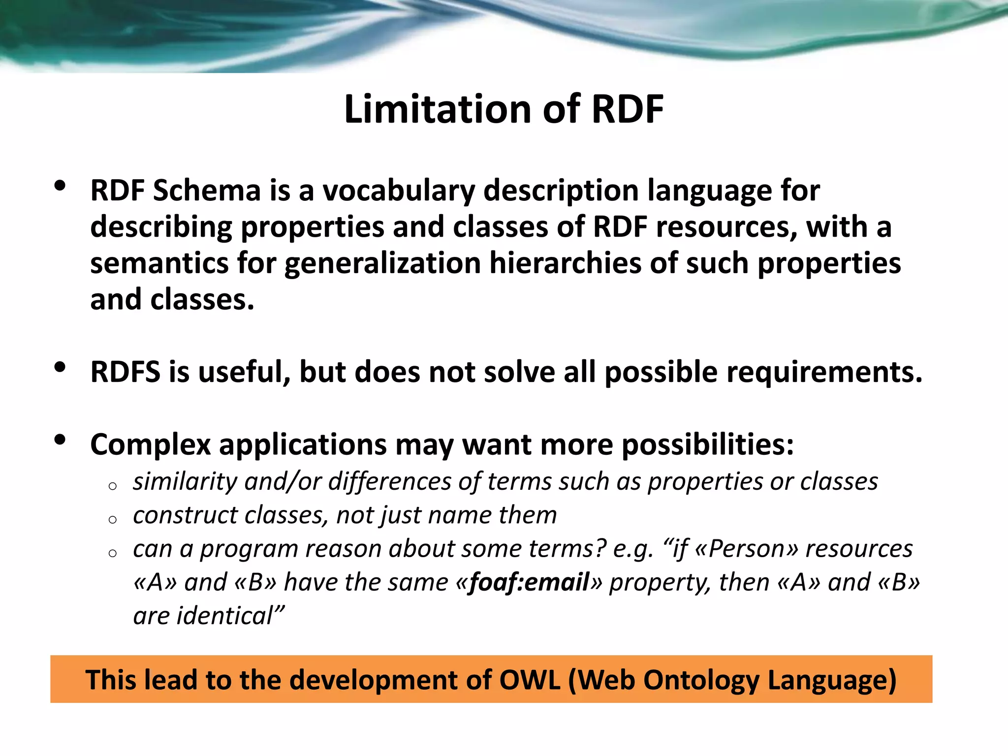 Resource Description Framework Pdf Databases Computer Software