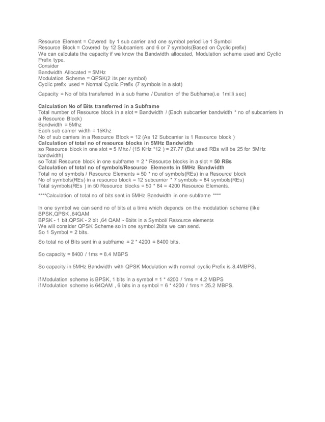 Resource element lte explanations! | PDF