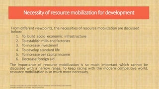 Resource for development | PPT