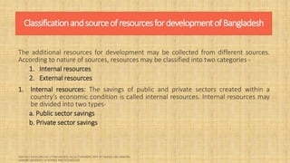 Resource for development | PPTX