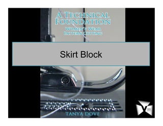 Garment Design & Construction 1 - Skirt Block | PDF