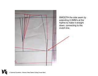 Garment Design & Construction 1 - Trouser Block | PDF
