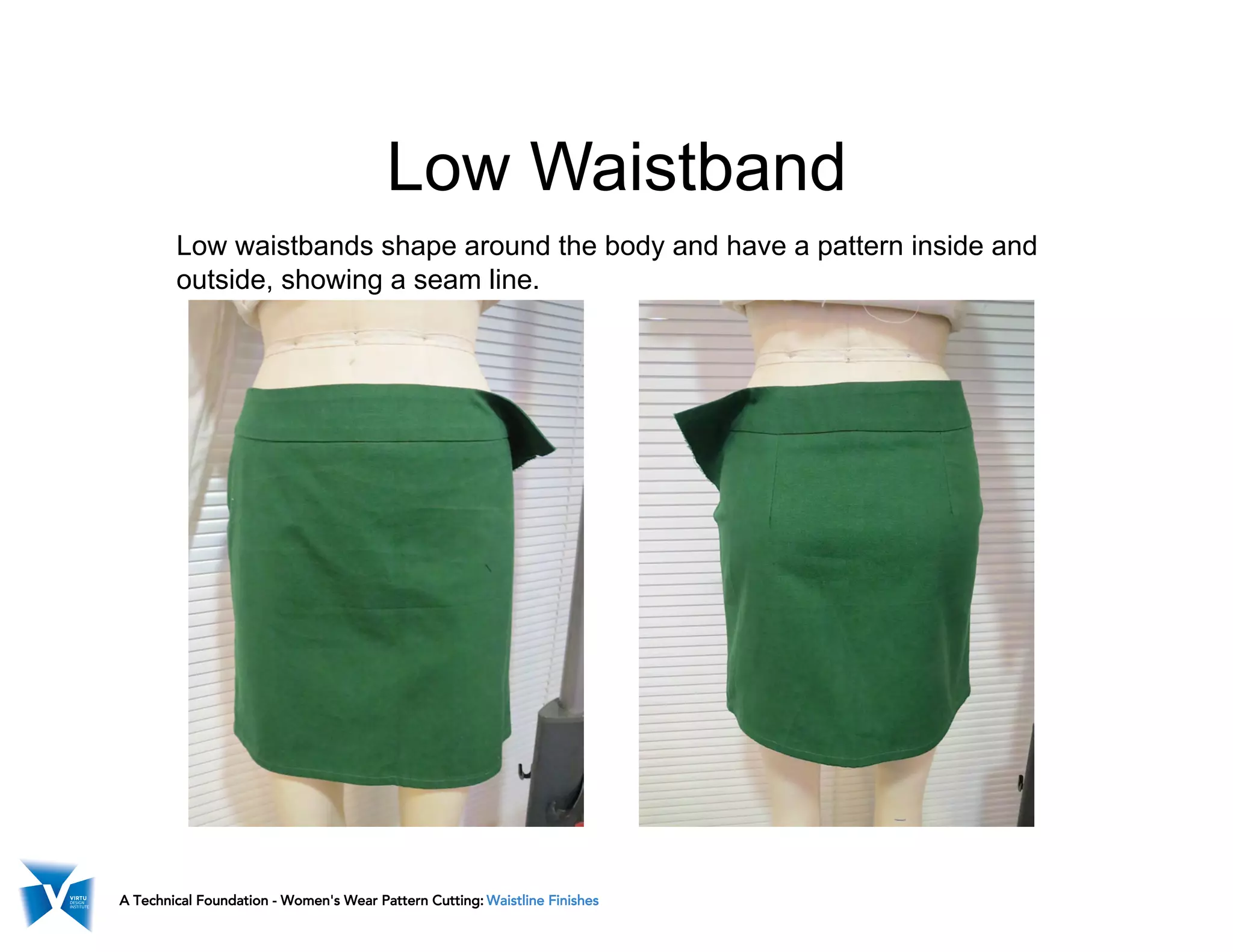 Garment Design & Construction 1 - Waistline Finishes | PDF
