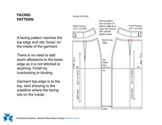 Garment Design & Construction 1 - Waistline Finishes | PDF