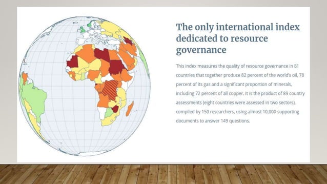 Resource governance index | PPT