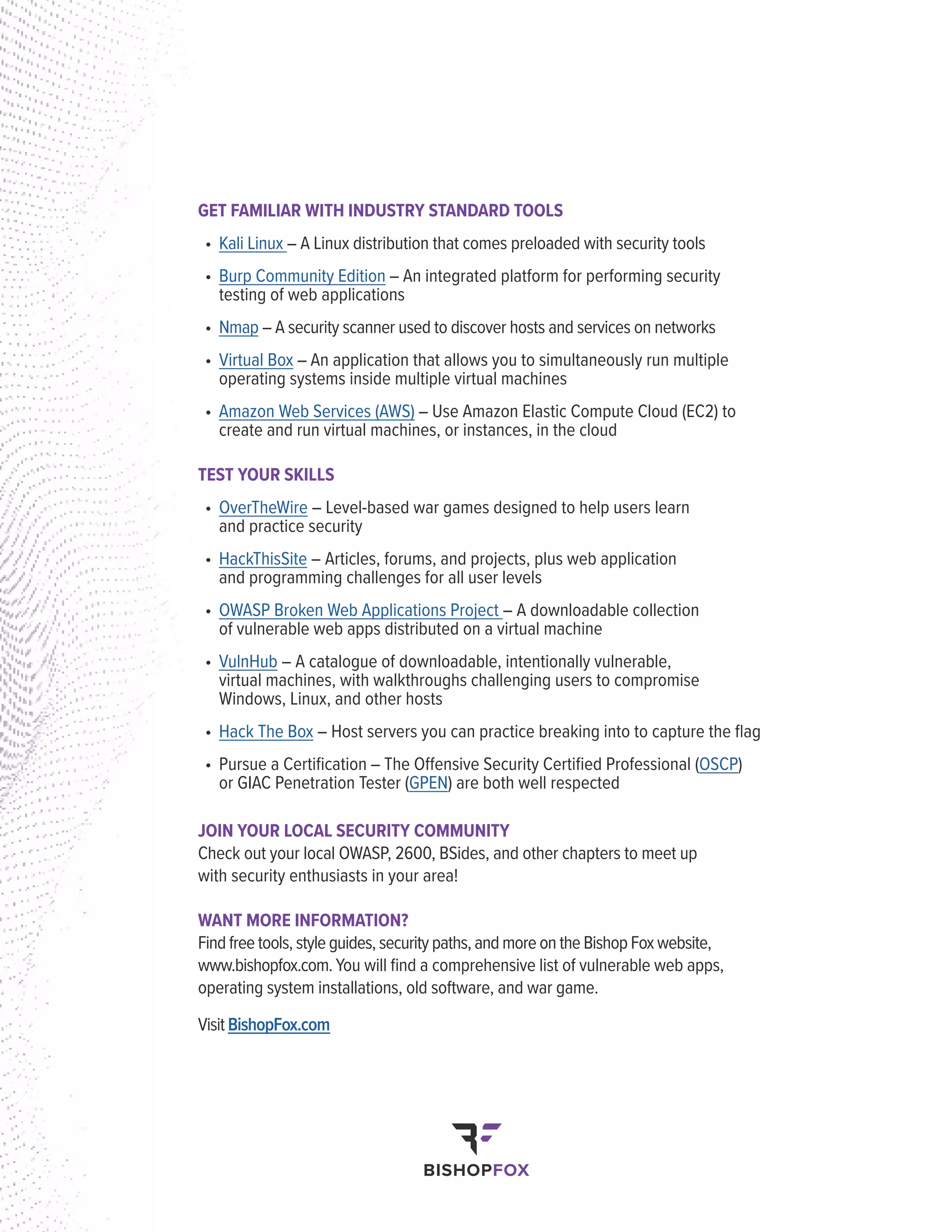 Penetration Testing Resource Guide Pdf Computing Technology 0469