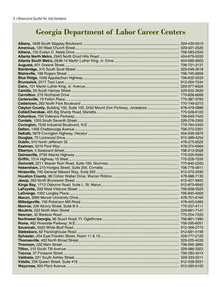 Resource Guide for Job Seekers | PDF