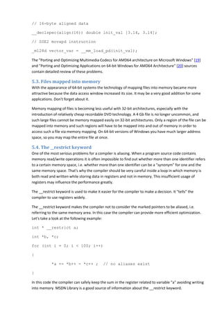 Development of resource-intensive applications in Visual C++ | PDF