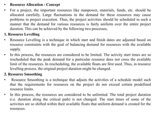 Resource Management in Civil Engineering | PDF
