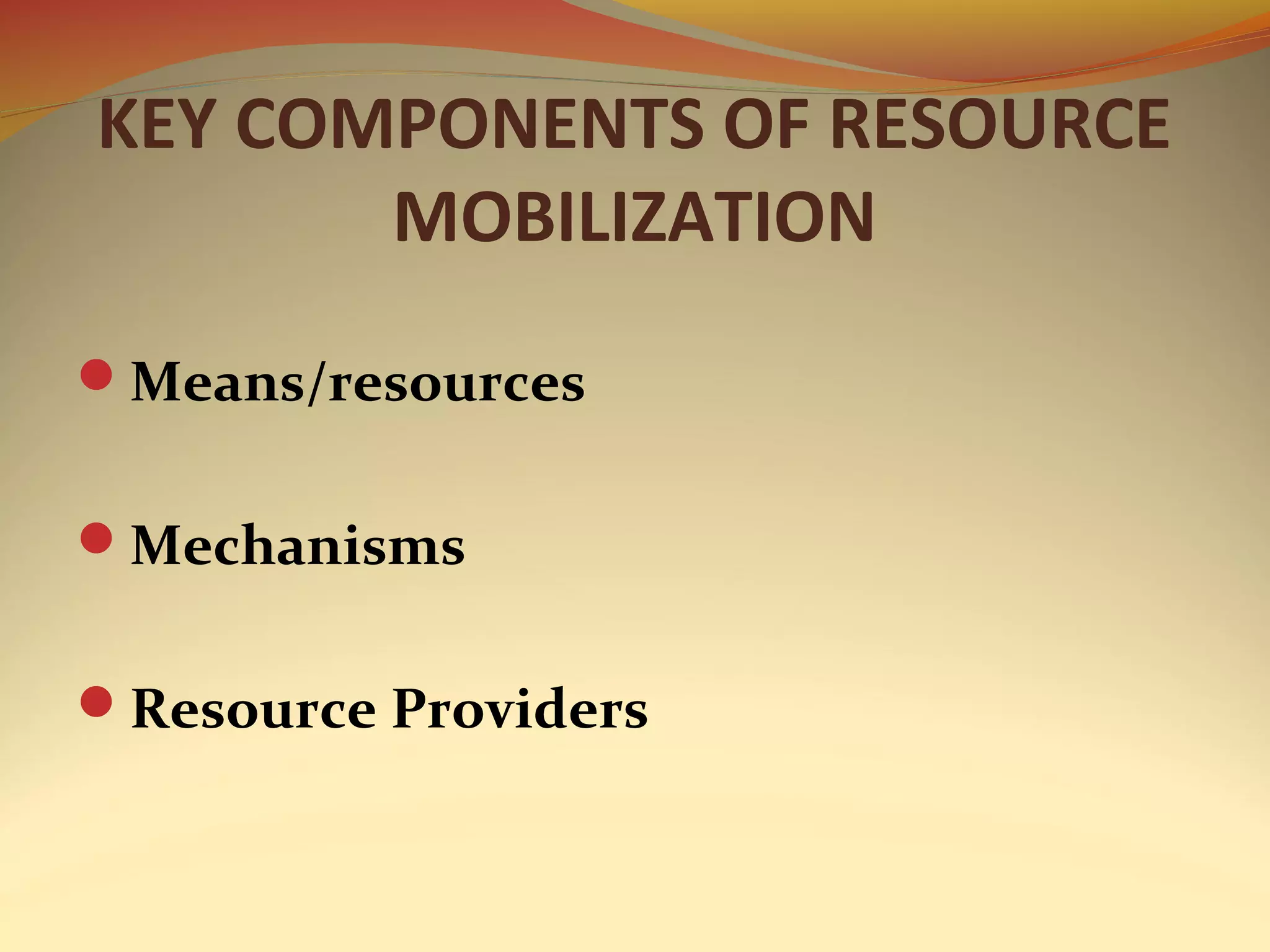 Resource Mobilization Process/strategy | PPT
