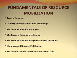 Resourcemobilization 130711011528-phpapp02(1) | PPT | Business ...
