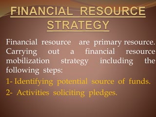Resource Mobilization | PPTX
