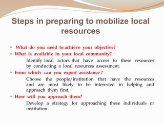 Resource Mobilization | PPTX