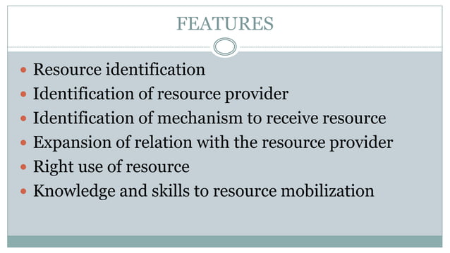 Resource Mobilization.pptx | Non-Profit Organizations | Industries