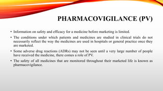 Pharmacovigilance | PPTX