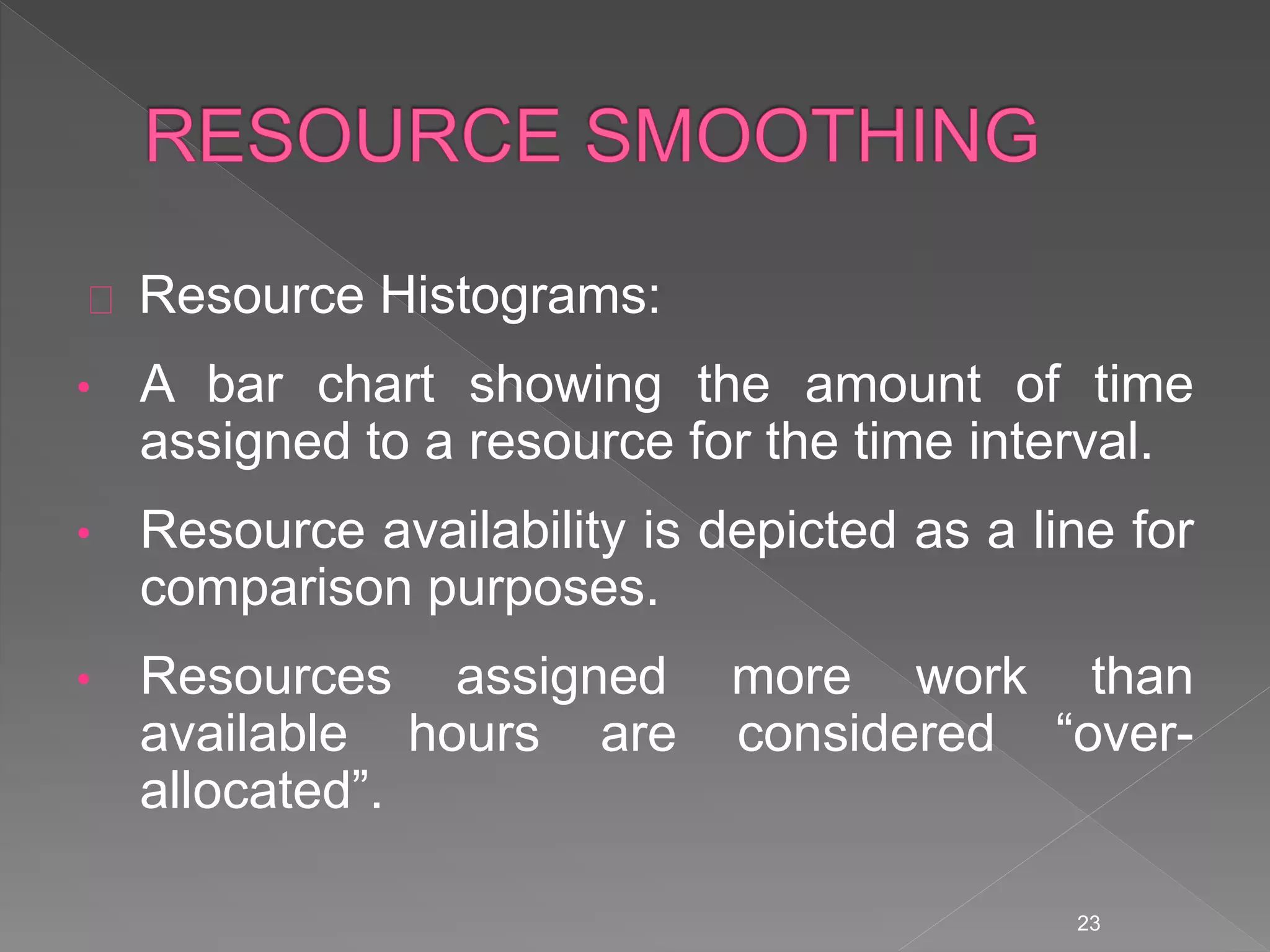 Resource planning and resource allocation | PPTX