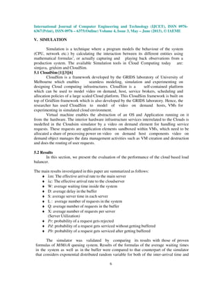 Resource provisioning for video on demand in saas | PDF