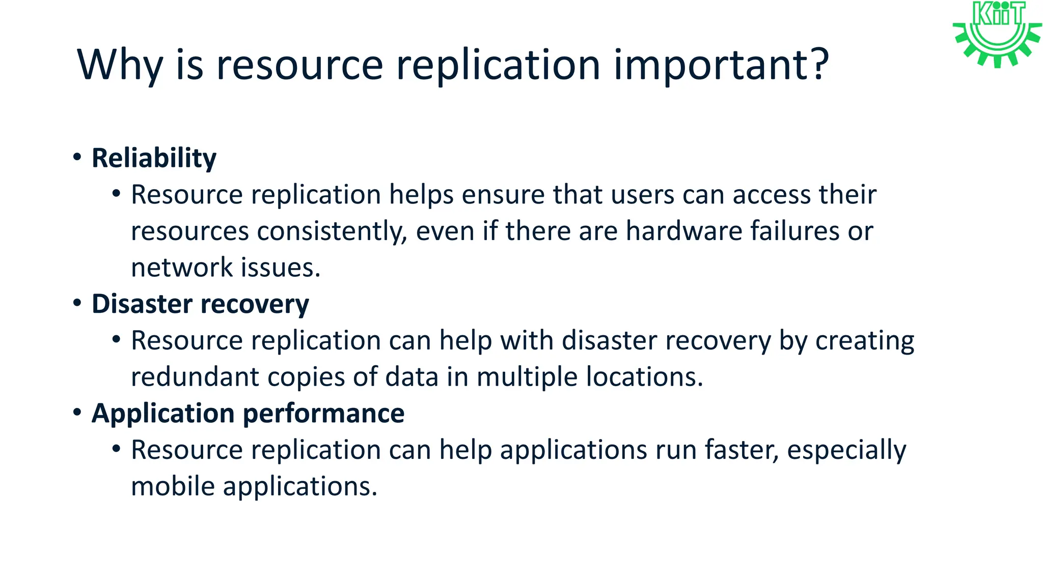 Resource replication in cloud computing. | PDF