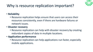 Resource replication in cloud computing. | PDF