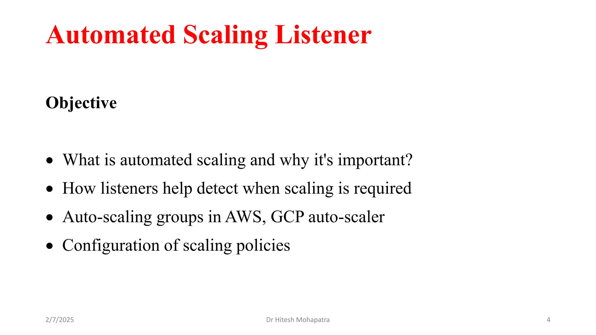 Resource Replication & Automated Scaling Listener | PDF