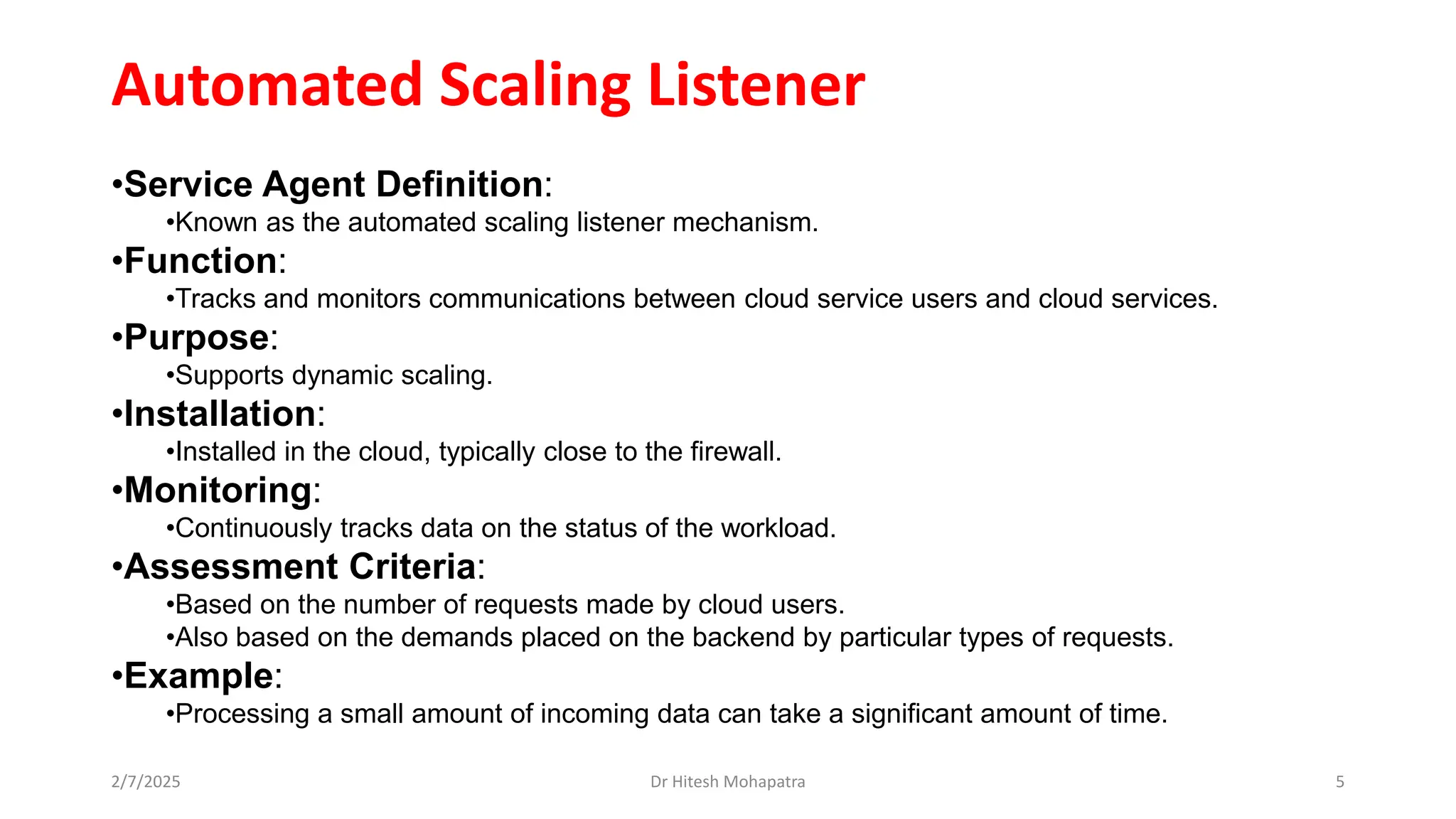 Resource Replication & Automated Scaling Listener | PDF