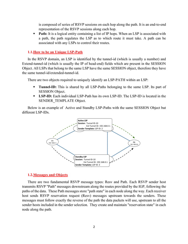 Resource reservation protocol | PDF