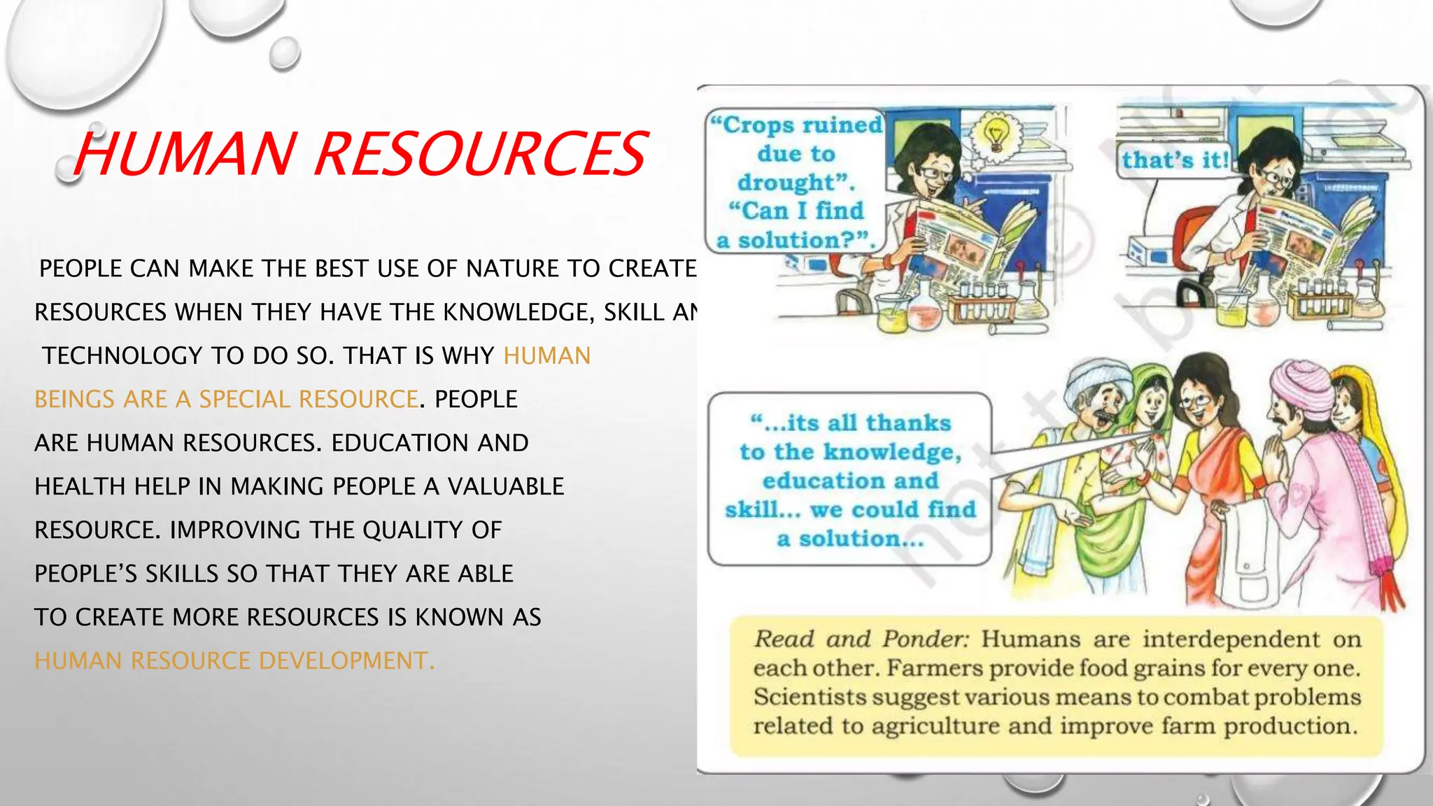 RESOURCES power point presentation by J Devi | PPTX | Environment | Science