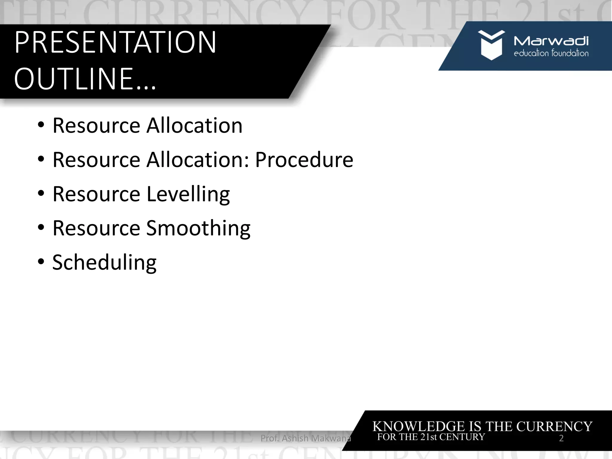 Resources allocation and resources scheduling_Construction Management | PDF
