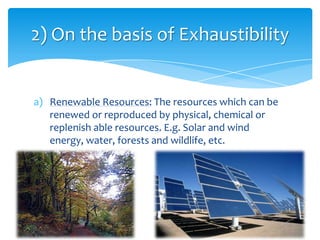 Resources and Development | PPTX