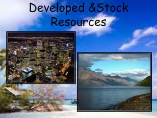 Resources and development presentation | PPTX