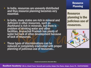 Resources and development ClassX NCERT | PDF