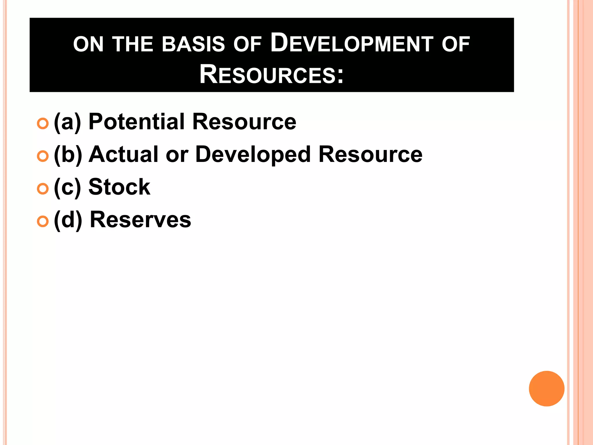 Resources and development, class 10 th geography by Vidit. | PPTX