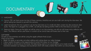 Resources and equipment | PPTX