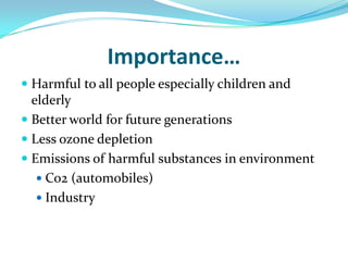 Resources and Human Impacts on Earth Systems | PPTX